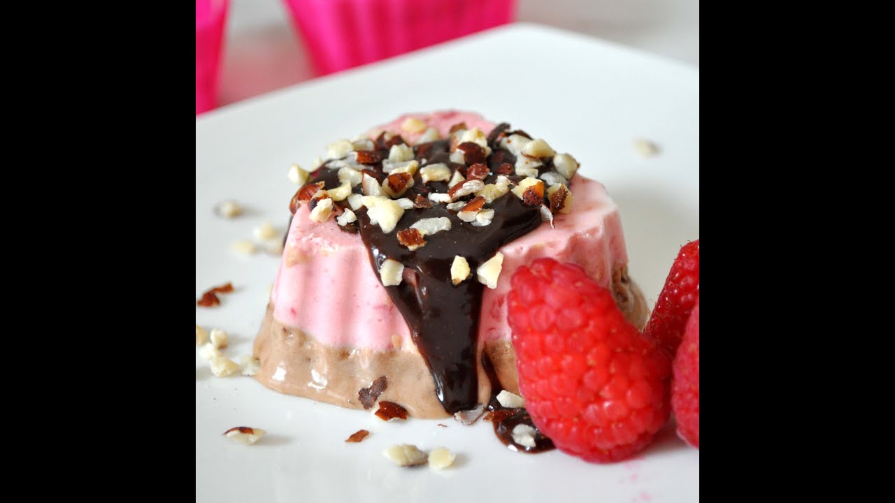 Two-Layer Raspberry, Nutella and Hazelnut Semifreddo by Cooking with ...