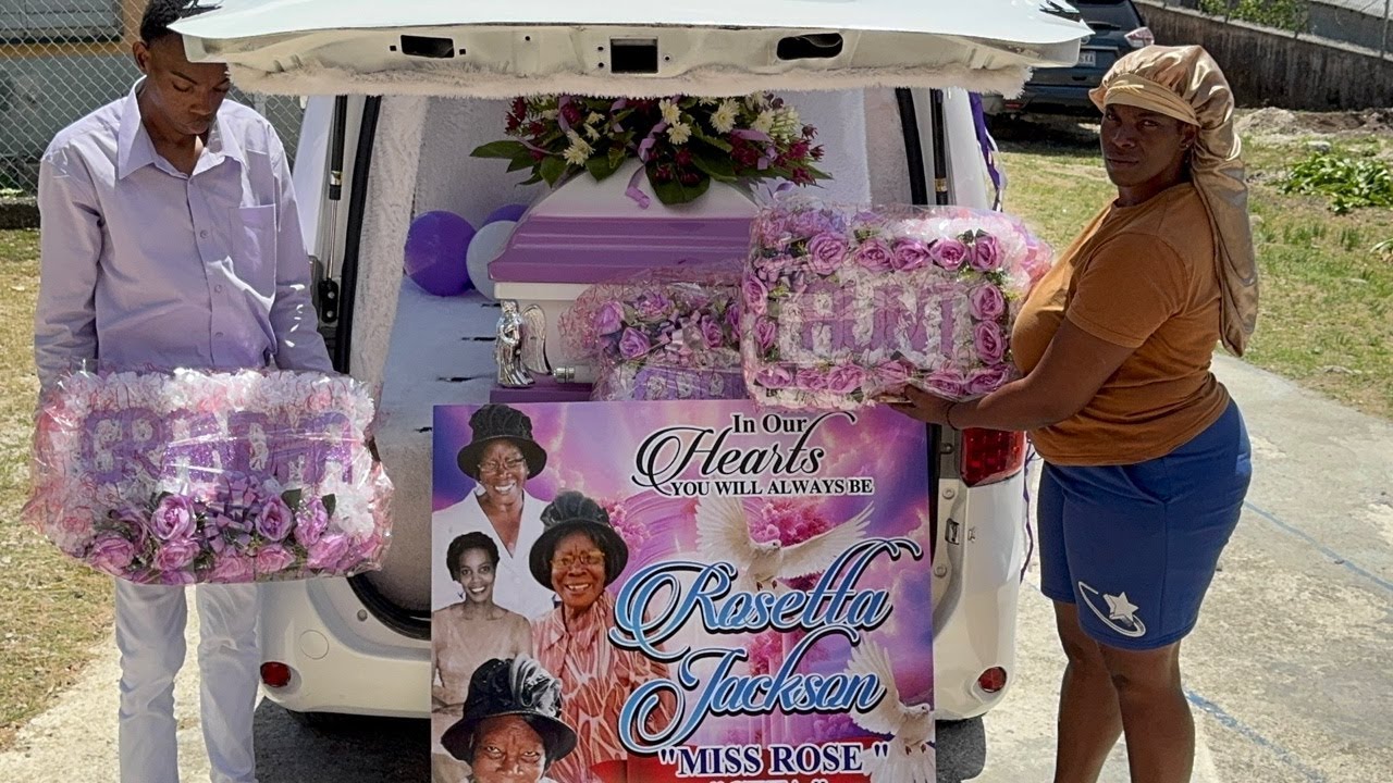 At the Graveside of Miss Rose Rosetta Jackson in Srettin , Trelawny ...
