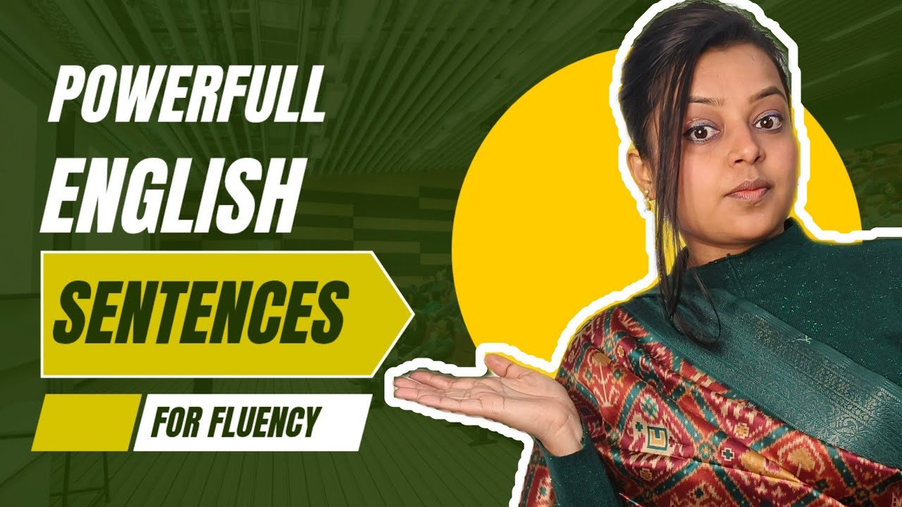 Powerful English sentences to speak fluently - YouTube
