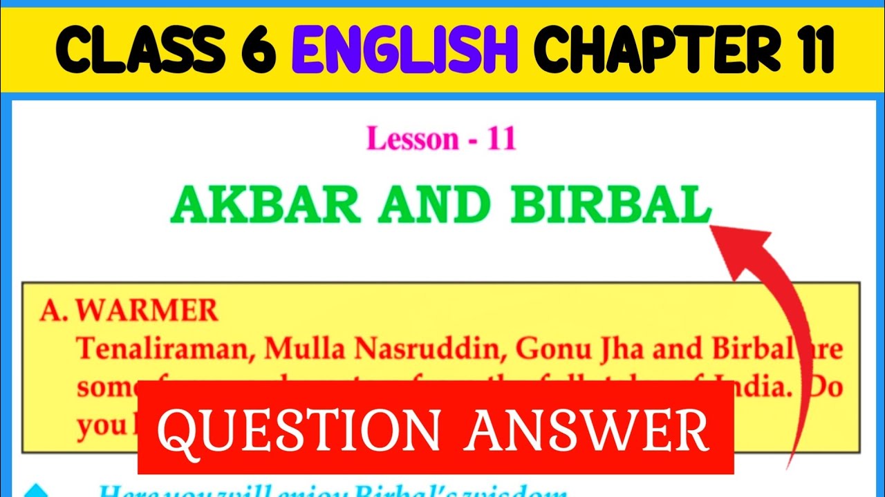 Bihar Board Class 6 English Chapter 11 Question Answer Radiance Class bihar-board-class-6-english-chapter-11-question-answer-radiance-class