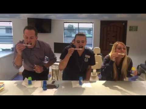 Bubble-Blowing Cheek Retractor Challenge - YouTube