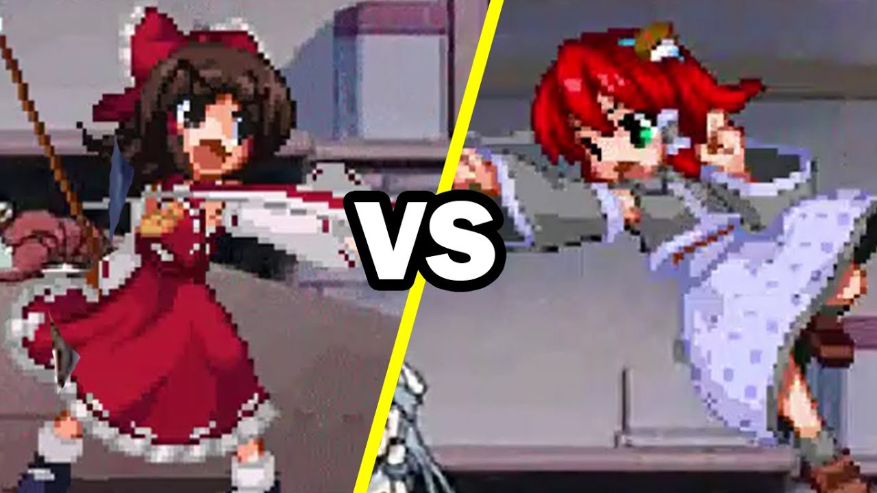 Reimu Vs Sanae Vore Mugen Vore Youtube