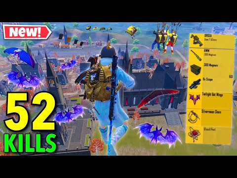 52 Solo Kills😱MY NEW SEASON RECORD🔥FULL VIDEO! PUBG Mobile