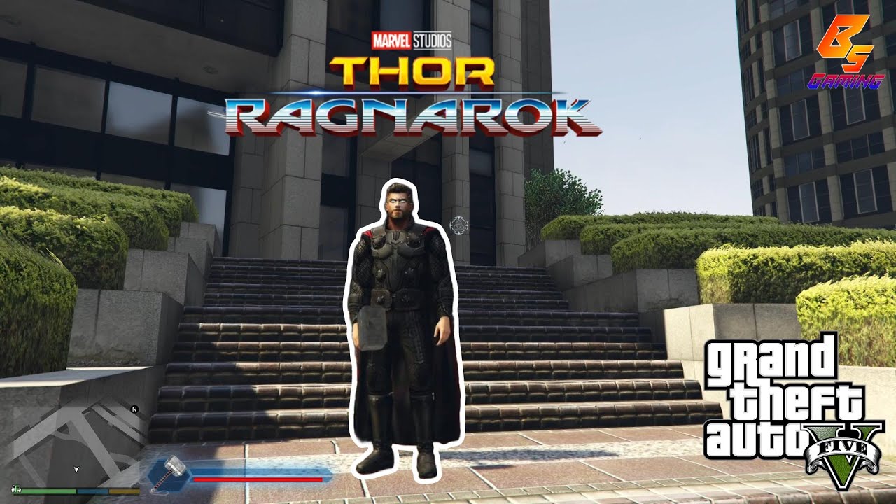 THOR in GTA V | GTA V MODS | GTA V Gameplay - YouTube