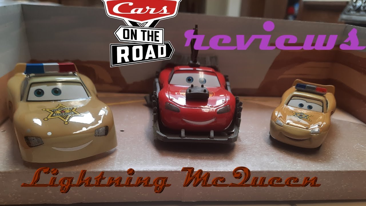 cars on the road review: Disney store Lightning McQueen - YouTube
