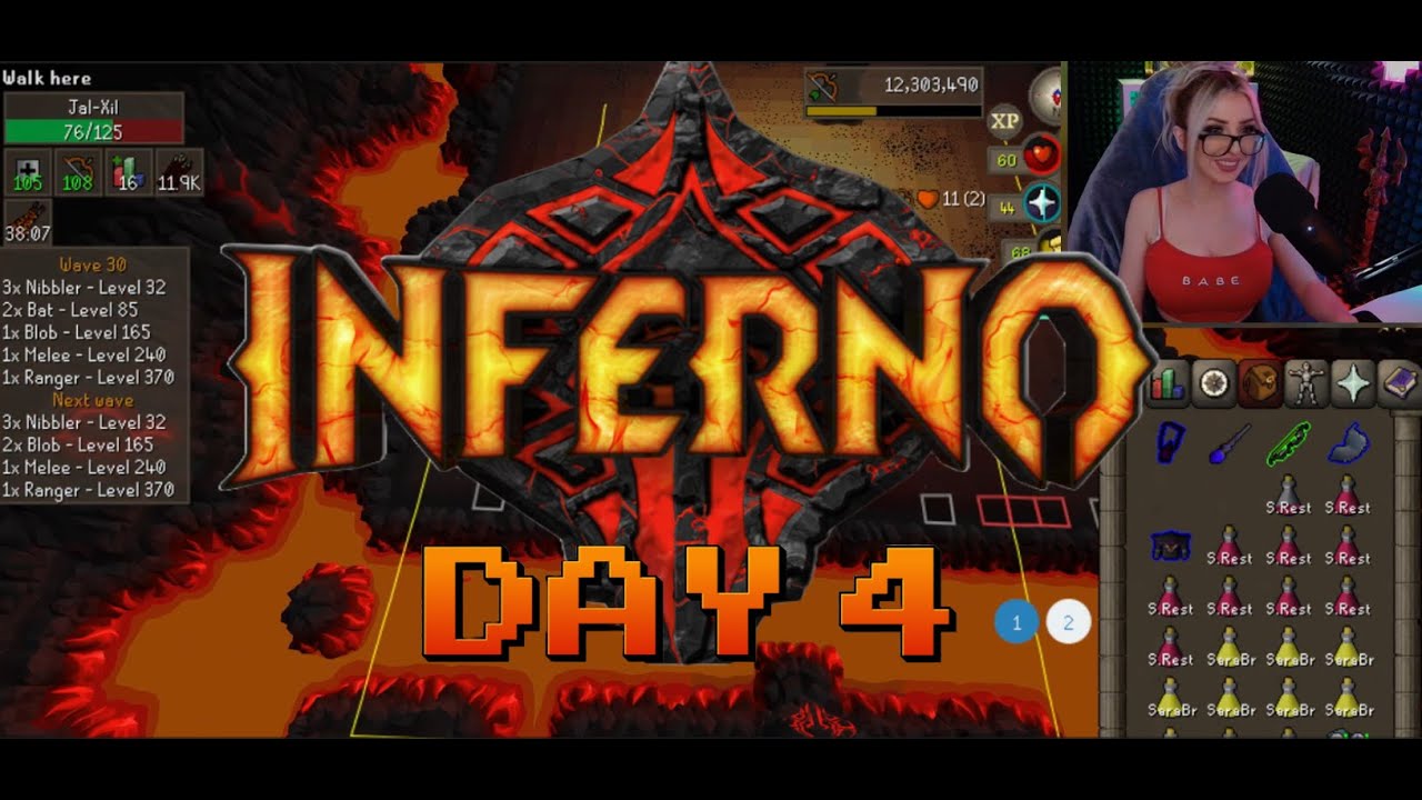 INFERNO DAY 4 | OSRS - YouTube