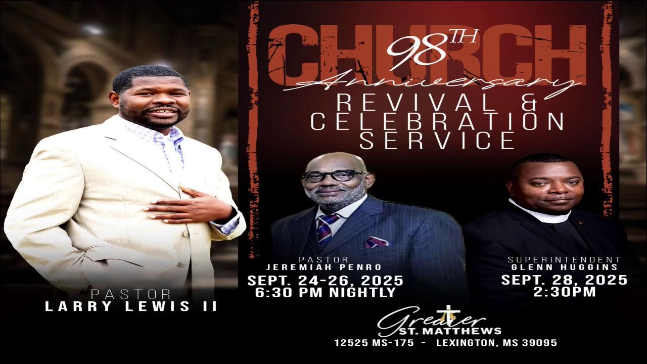 Pastor Larry Lewis II & GSMC - YouTube