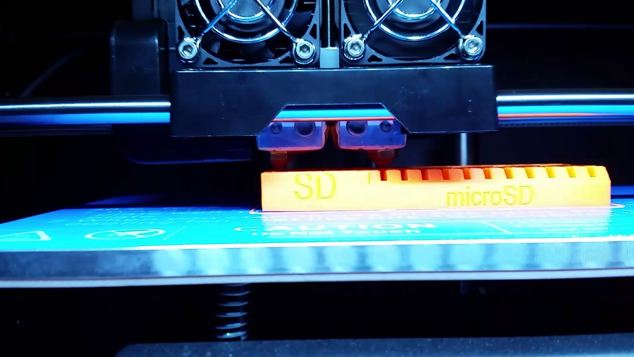New QIDI Tech 1 3D printer - YouTube