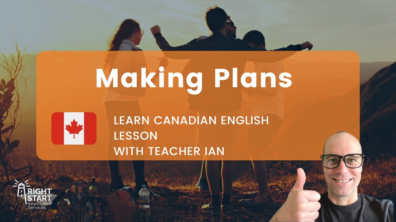 Learn Canadian English Lesson | Making Plans - YouTube