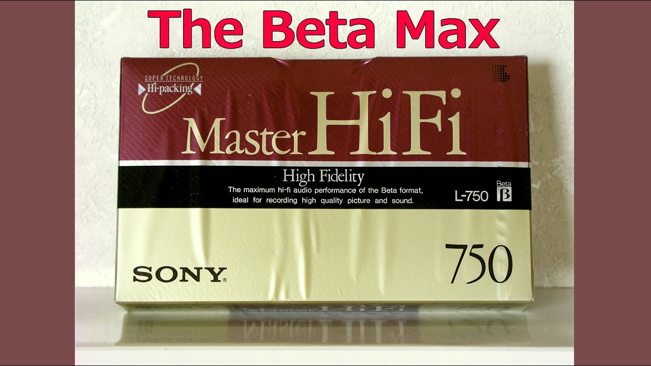 SONY Beta Max - YouTube