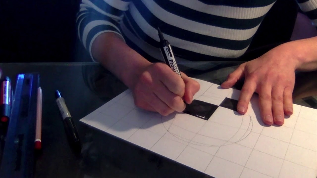 Art - 3D Circle Drawing - YouTube