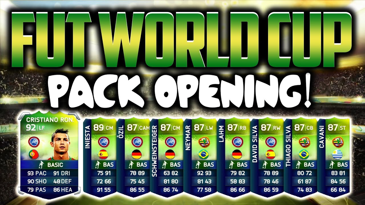 EPIC PACKS! FUT WORLD CUP PACK OPENING W/ RONALDO, NEYMAR AND MORE ...