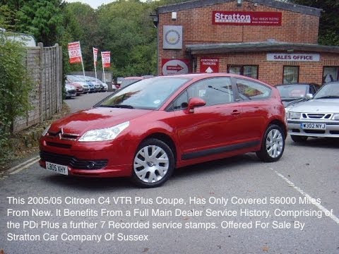 Citroen C4 VTR Plus Only [01825 713793] - YouTube