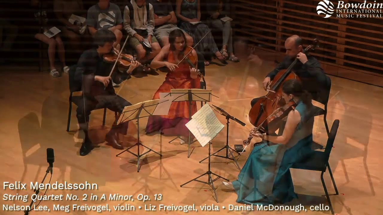 Mendelssohn: String Quartet in A Minor | Jupiter String Quartet - YouTube