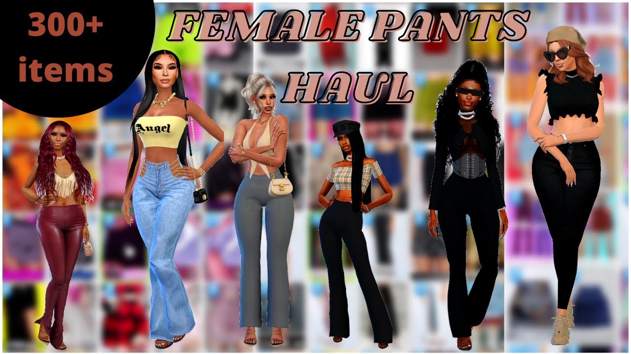 [1.2GB] FEMALE PANTS HAUL | CC FOLDER || SIMS 4 - YouTube