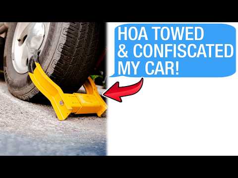 HOA Booted My Car Inside My Own Garage.. My Response Changed Everything!