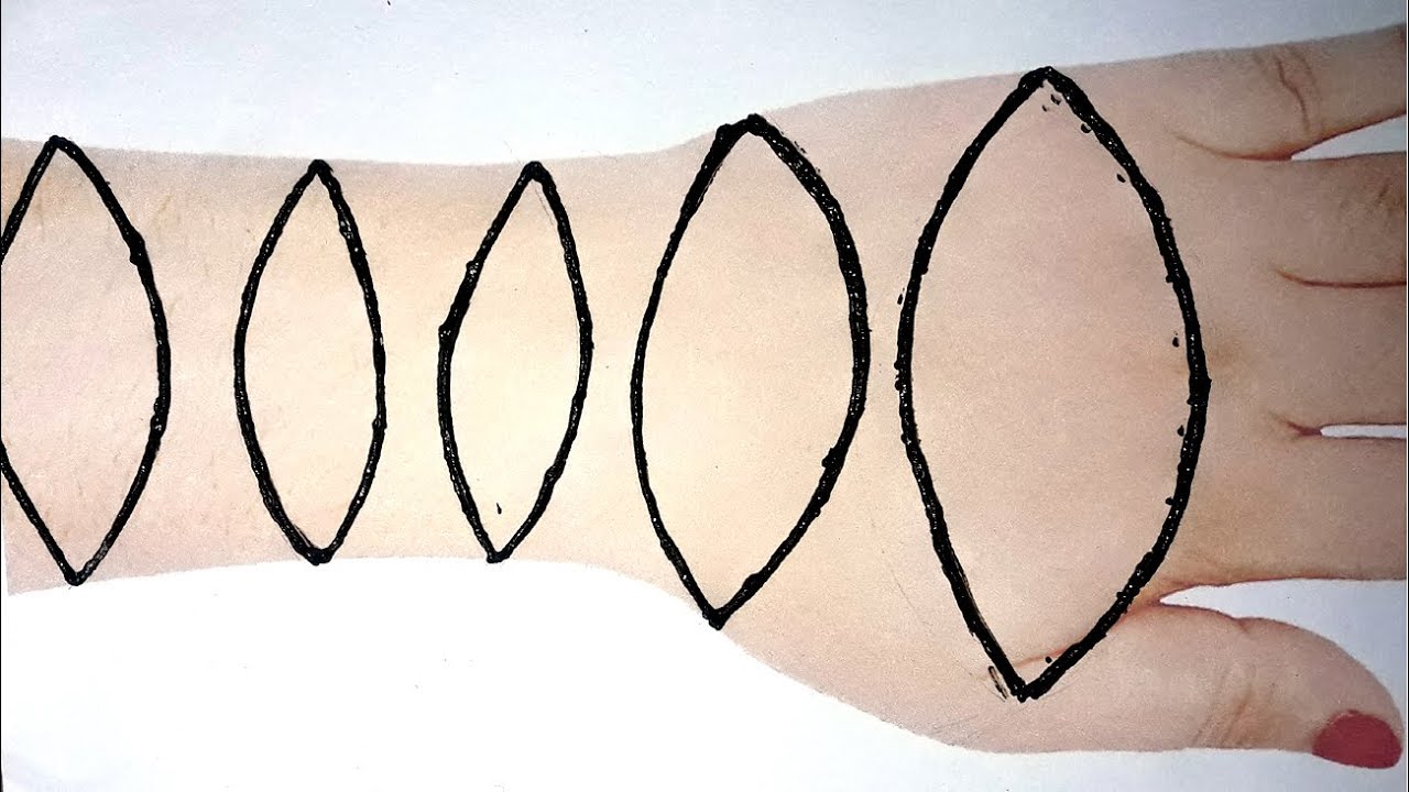 Fish shape Mehndi design | Easy Mehndi design | Latest Mehndi design ...