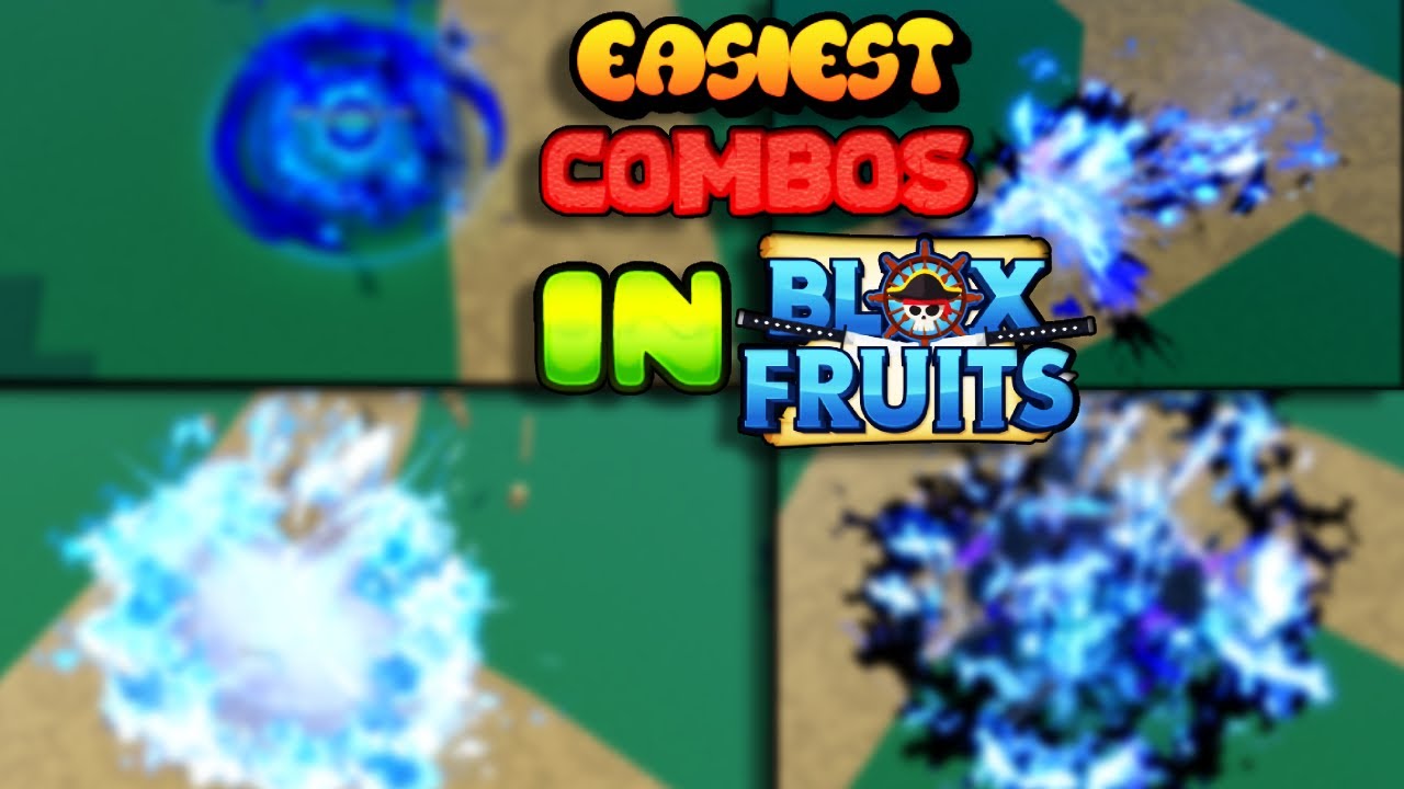 *EASIEST* COMBOS IN Blox Fruits (Roblox) - YouTube