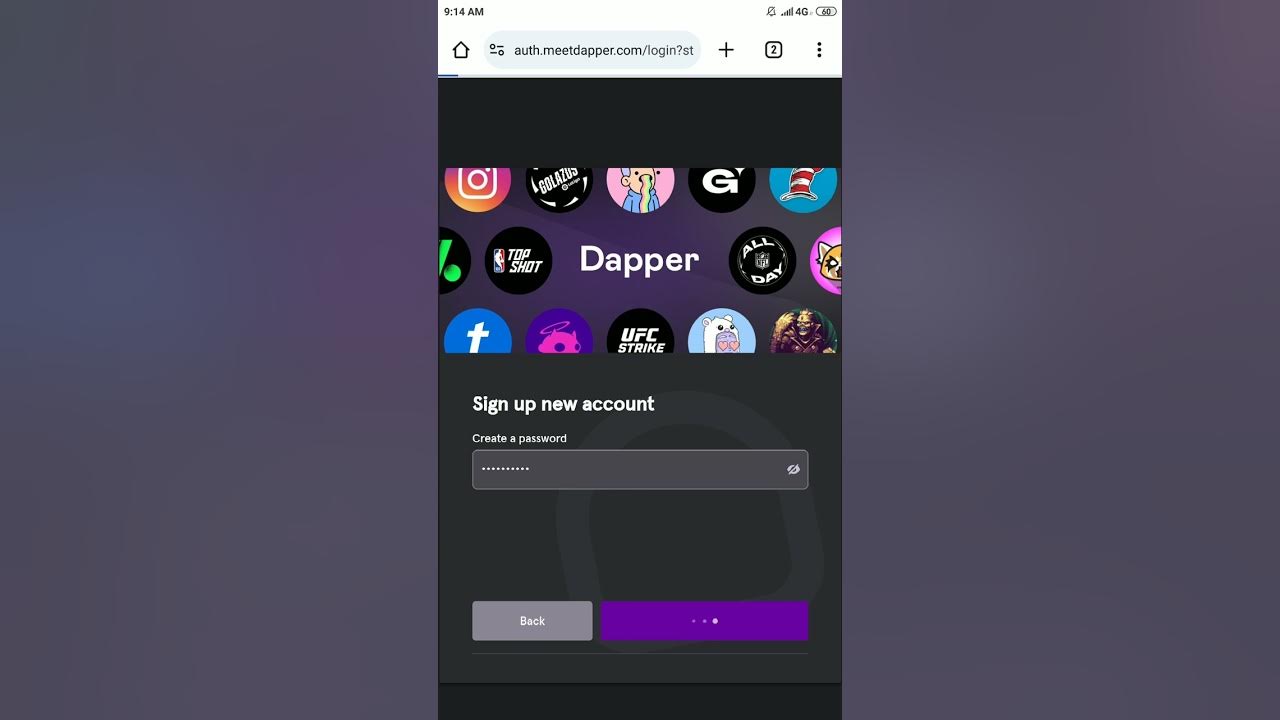 how to create flow blockchain wallet (dapper wallet) - YouTube