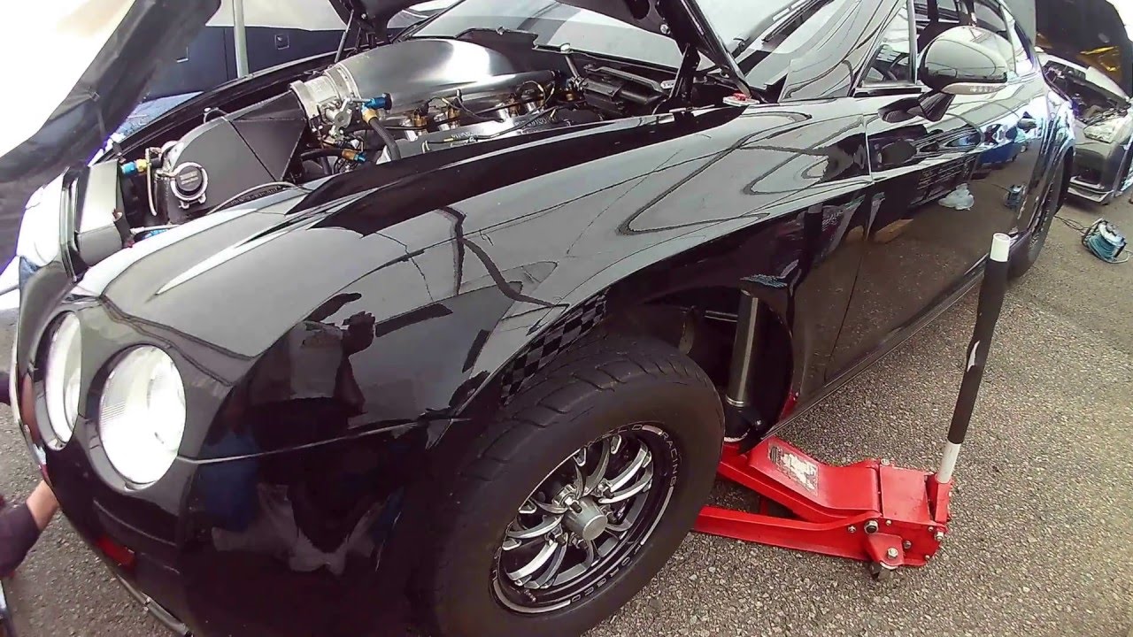 Team Extreme Racing Project Bentley Pro Modified Dragster at Santa Pod ...