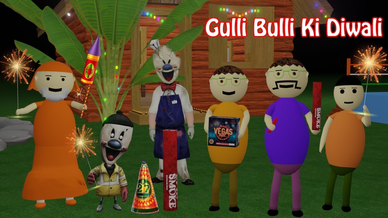 Gulli Bulli Ki Diwali | Happy Diwali | Gulli Bulli | MJOH Toons - YouTube