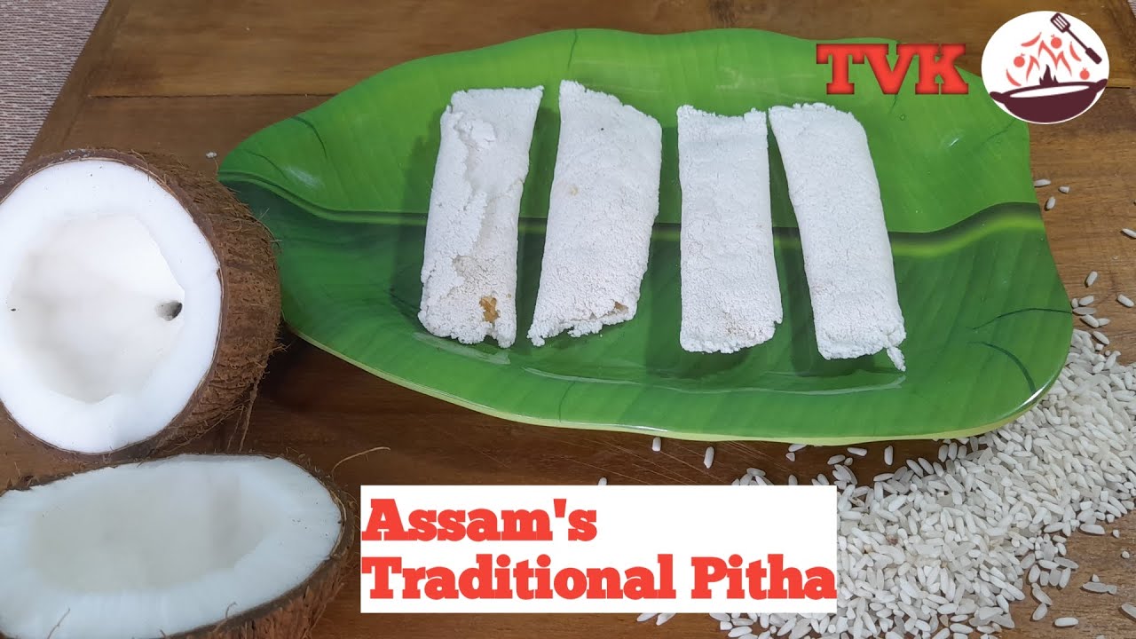 Assam's Traditional pitha | Narikoli pitha | Assamese pitha | Narikoli ...