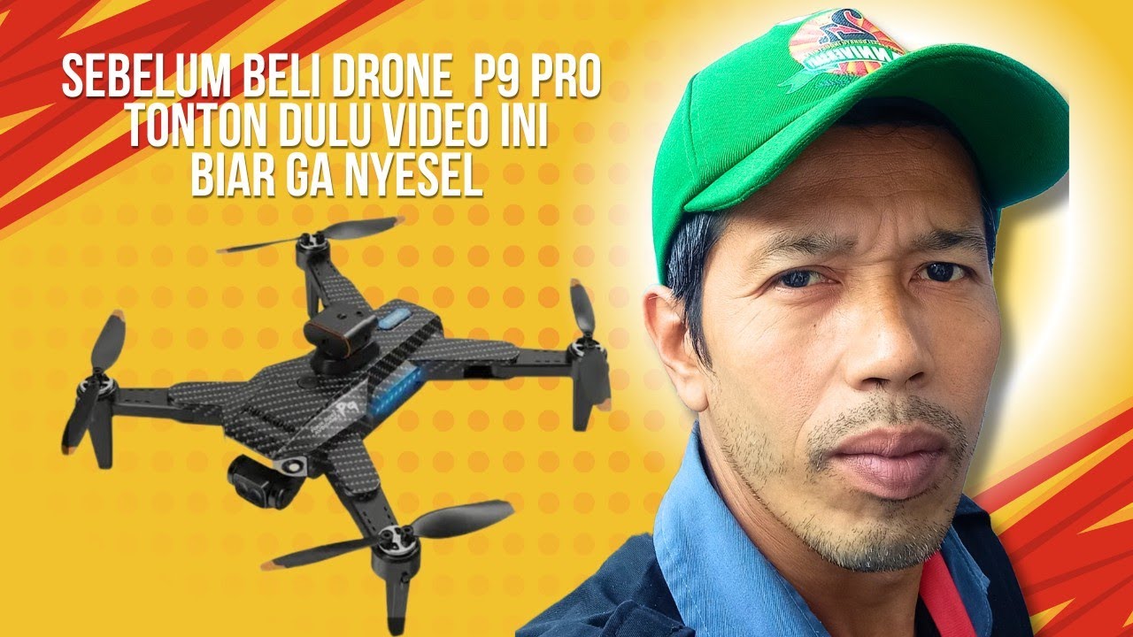 UNBOXING PAKET DRONE P9 PRO - YouTube