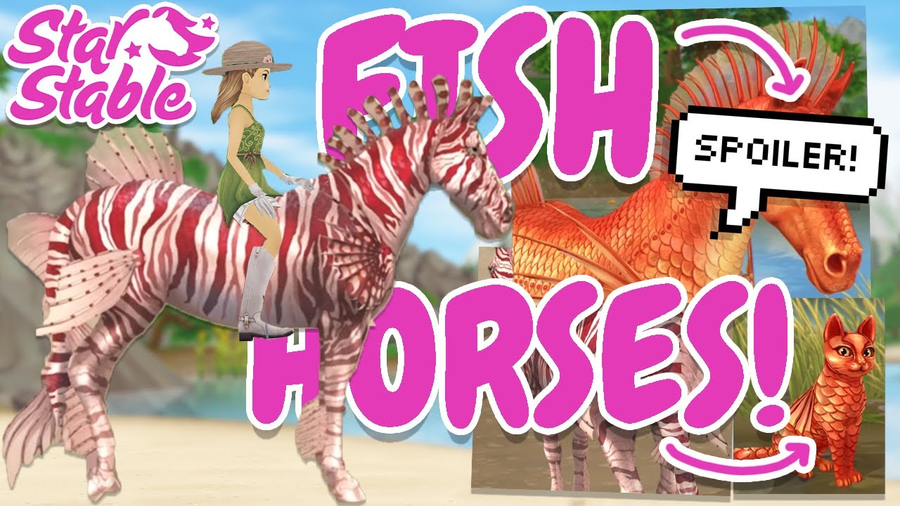 NEW FISH HORSES (SEDNA & PROTEUS) 🐠 IN STAR STABLE! *SPOILER REACTION ...