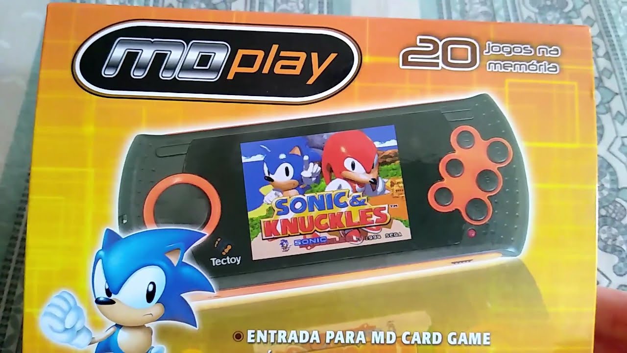 Mega Drive Portátil - Unboxing e conhecendo o console - YouTube