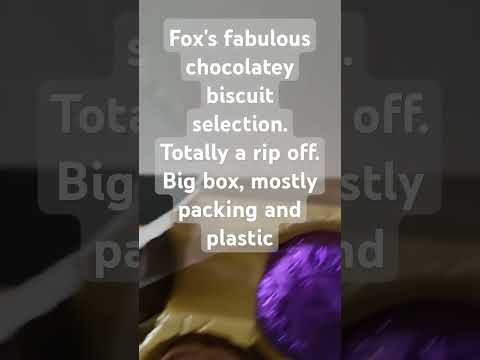 Fox's fabulous chocolatey biscuit selection. Totally a rip off. # ...