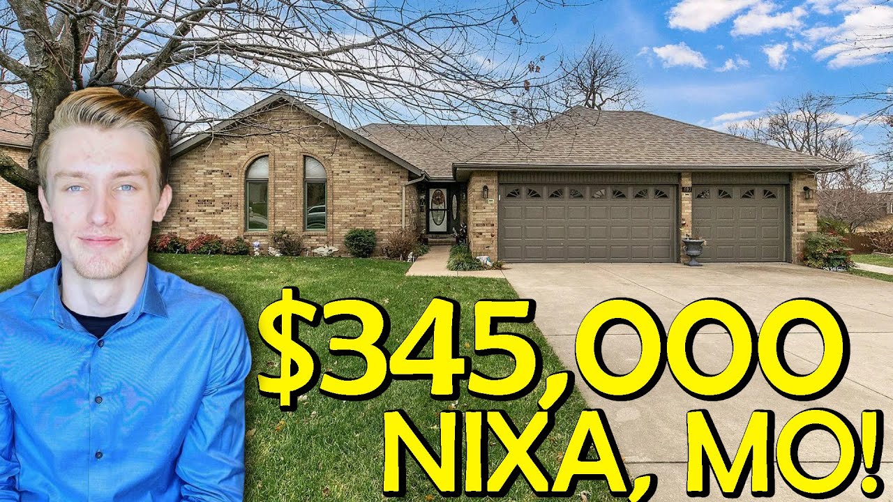 BEAUTIFUL Nixa, MO Home for Sale at $345k | FULL TOUR - YouTube