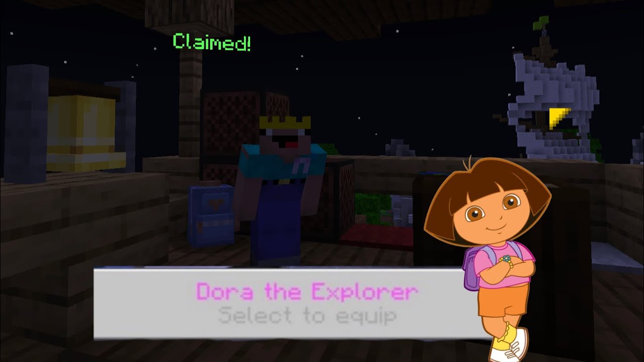 How To Get Dora The Explorer Hub Title! (THE HIVE outdated) - YouTube