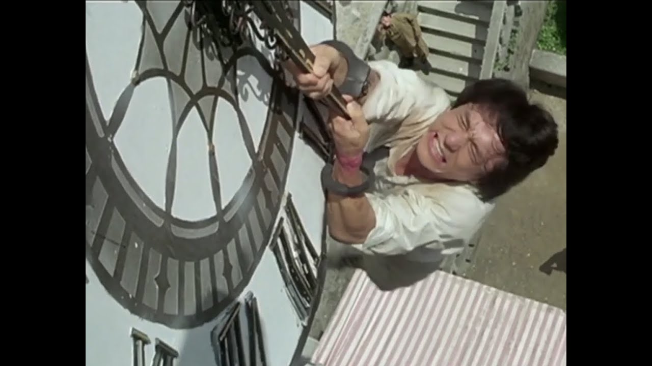 Jackie Chan Escape Scene in [Project A] - YouTube