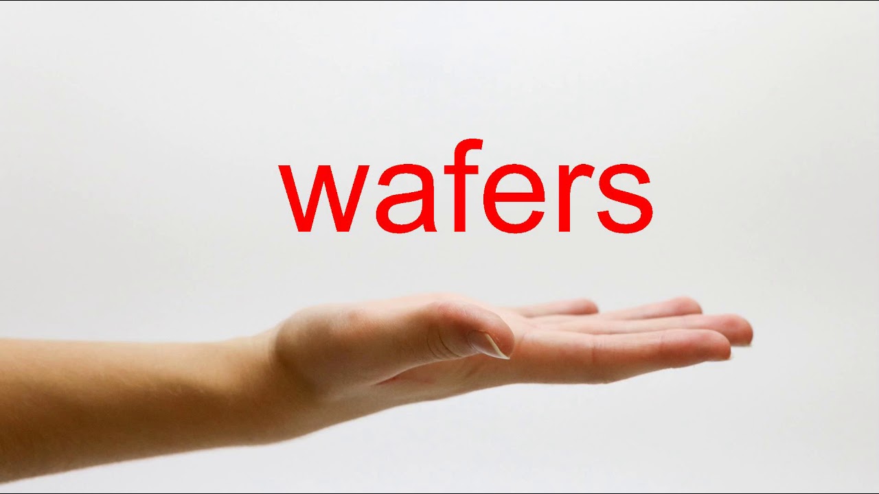 How to Pronounce wafers - American English - YouTube