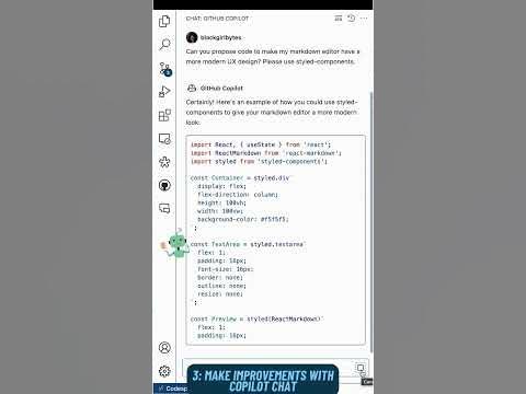 Use GitHub Copilot to Generate a Markdown Editor in Seconds! #Shorts - YouTube