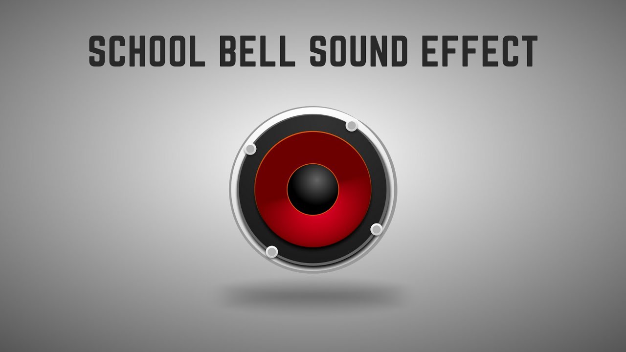 School Bell Sound Effect - YouTube