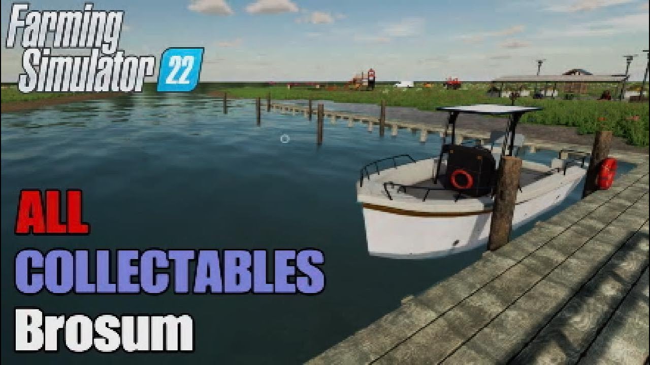FS22 Brosum | Earn extra money | All 12 Collectables - YouTube