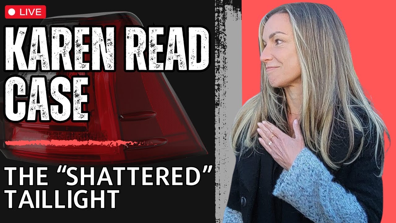 Karen Read Case Karens Mysterious Shattered Tail Light One Of The