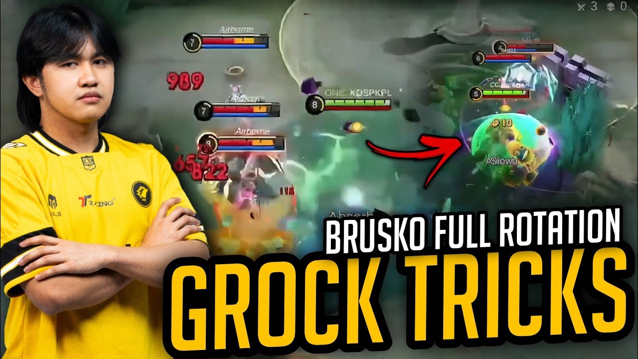 BRUSKO SHOWED NEW TRICKS AND GROCK ROTATION WITH ONIC PH - YouTube