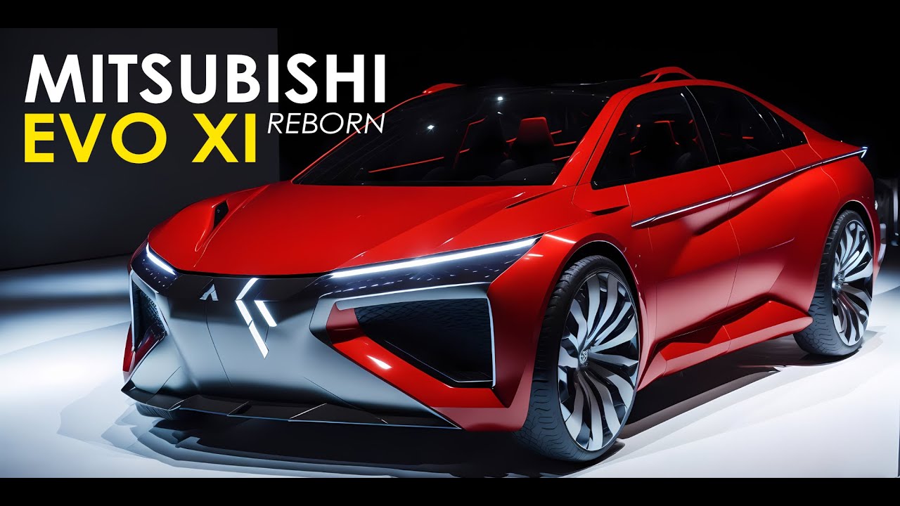 Mitsubishi Evo XI Concept Car, AI Design - YouTube