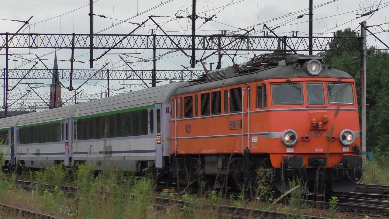 IC Hetman, IC Wawel, TLK Flisak i inne pociągi w Mysłowicach (PKP IC ...