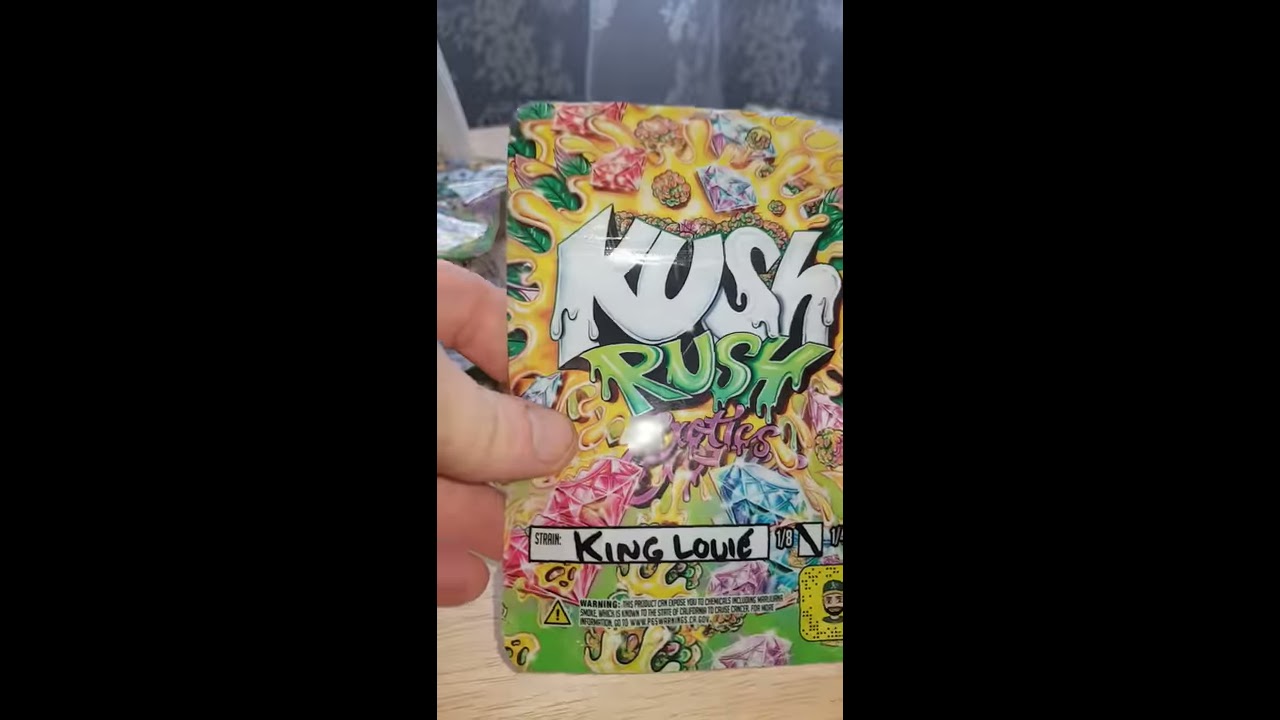 Kush rush exotics king louie weed review - YouTube