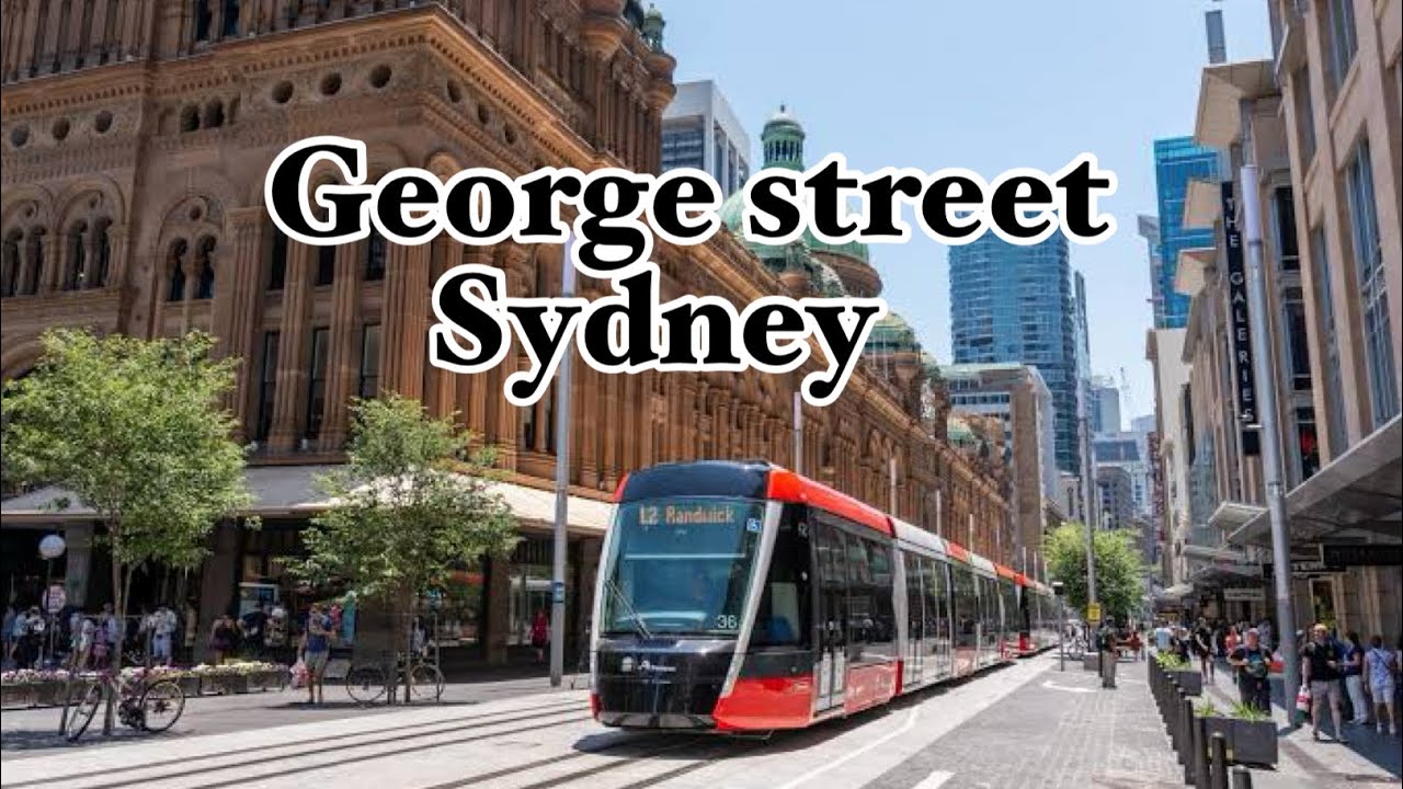 George street walking tour/ Sydney Australia/ 4K HDR - YouTube