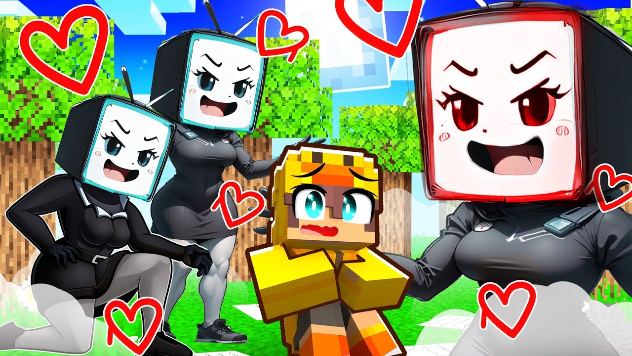 Best TV WOMAN MOMENTS in Minecraft! - YouTube