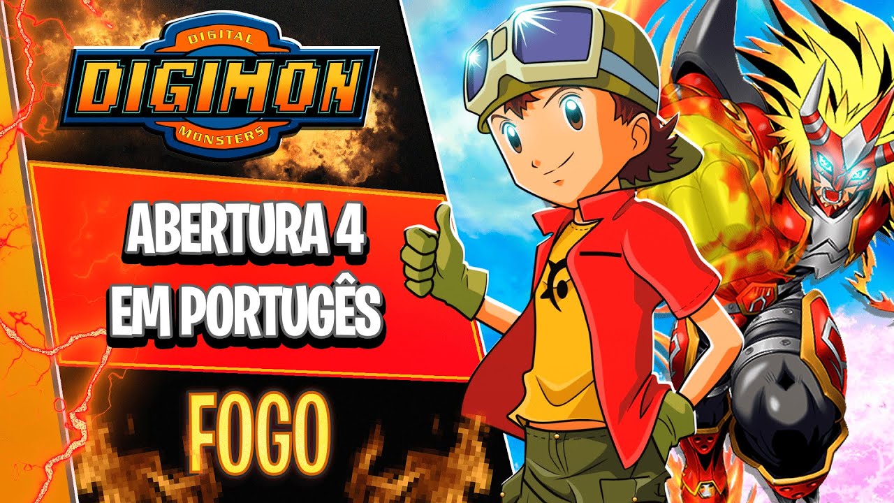 DIGIMON FRONTIER - ABERTURA 4 ( PT-BR) FOGO | OPENING 4 | KGZ - YouTube