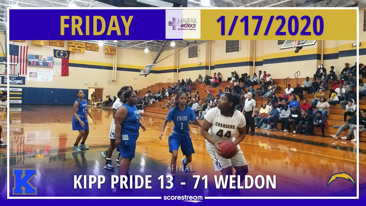 Weldon Chargers Varsity Girls Basketball Team Steam Roll The KIPP Pride ...