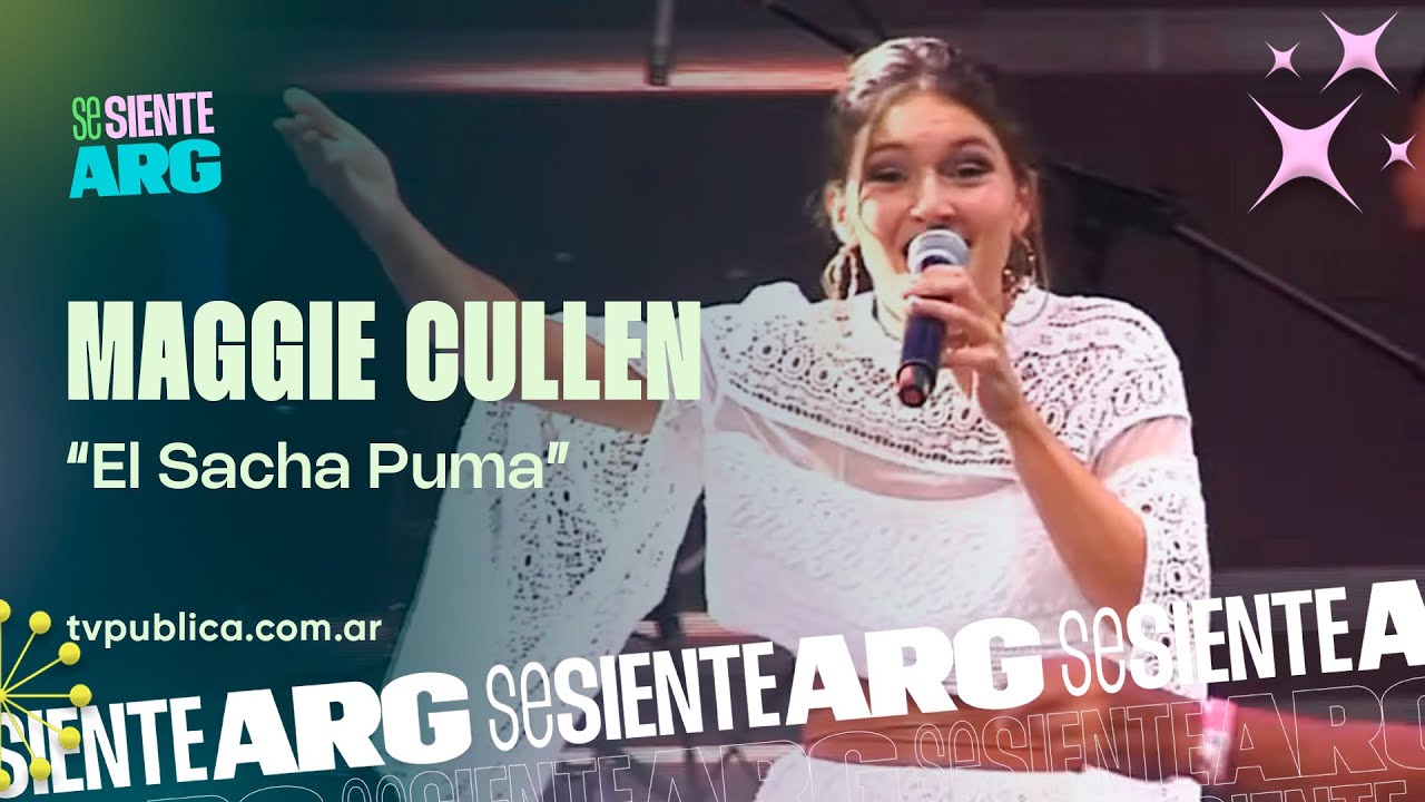 "El Sacha Puma" por Maggie Cullen en Cosquín - Se Siente Argentina ...