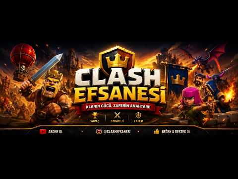 1 Yıl Sonra Yineden Clansh of Clans oynadım