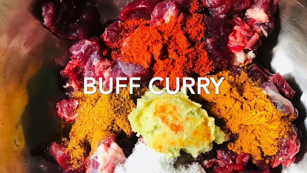 How to cook buff curry? | Nepali cuisine | Buff curry - YouTube