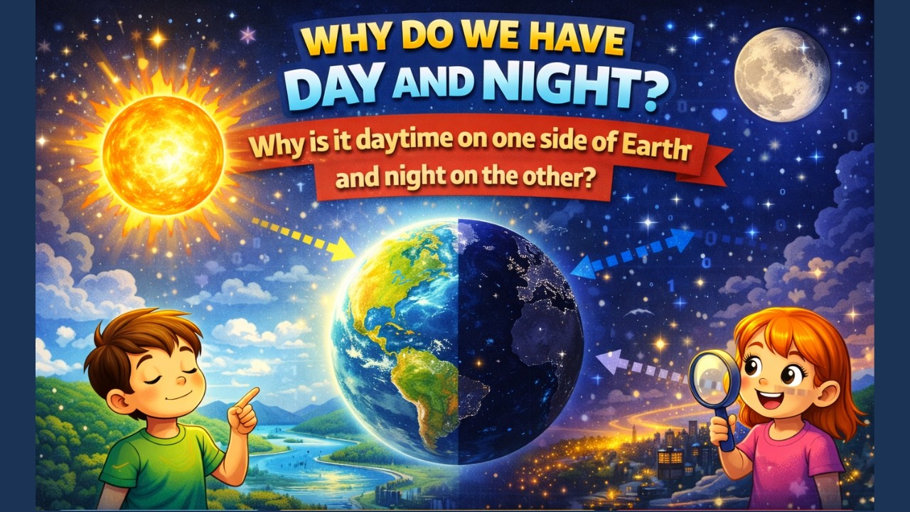 Why Do We Have Day and Night?| Earth’s Rotation Explained | STEM ...